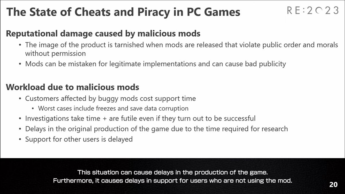 Capcom công bố "mod game không khác gì cheat" gây tranh cãi