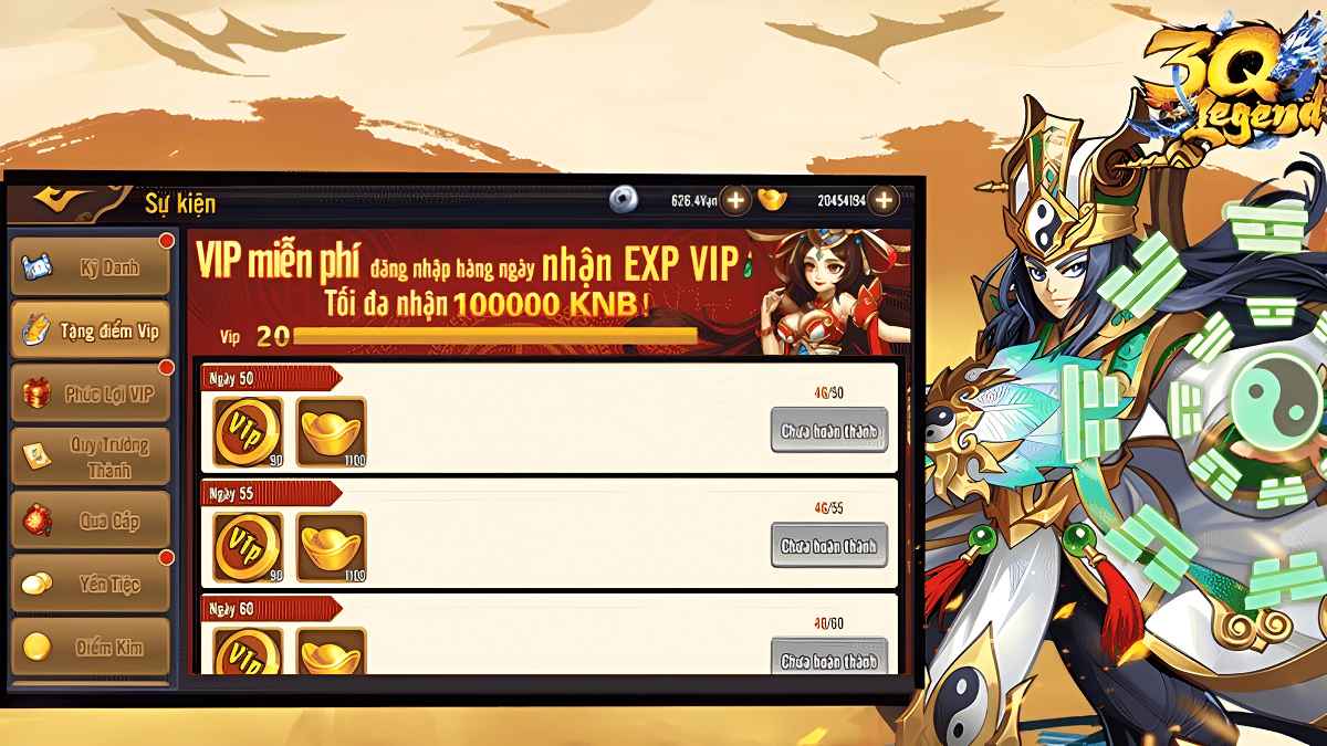 Tổng hợp code 3Q Legend mới nhất 2024 | Cách nhập code