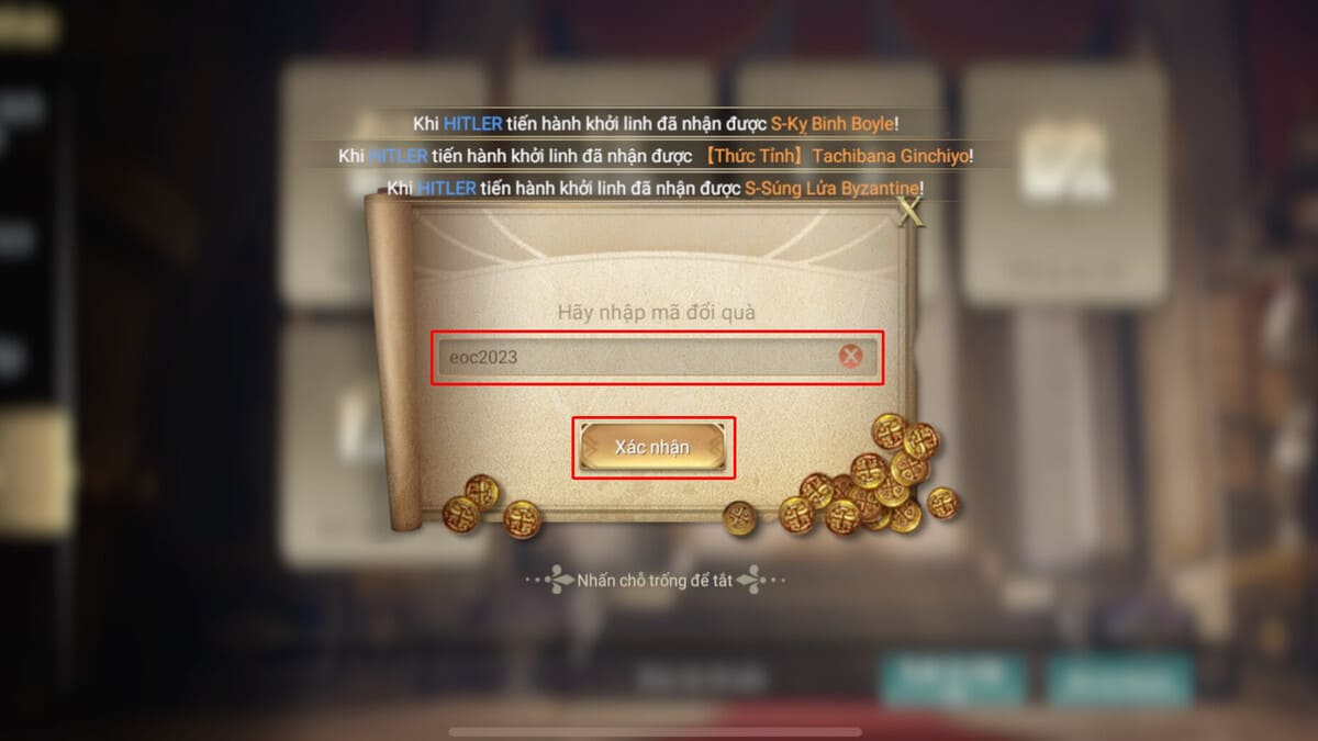 Tổng hợp code Kỷ nguyên chinh phục - EOC mới nhất 2023