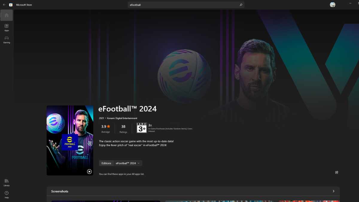 Cách tải eFootball™ 2024 (PES 2024) APK trên iOS, Android, PC
