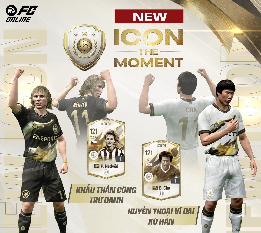 FC Online: Lộ diện 2 ICON TM tiếp theo với bộ chỉ số cực khủng