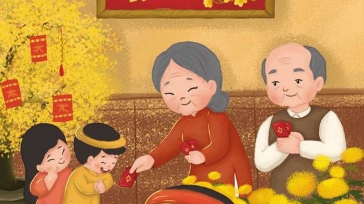 99+ Hình nền Tết Chibi cute, dễ thương cho điện thoại, PC