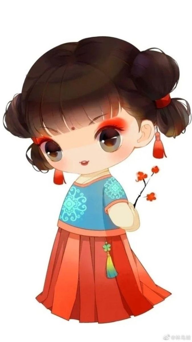 99+ Hình nền Tết Chibi cute, dễ thương cho điện thoại, PC