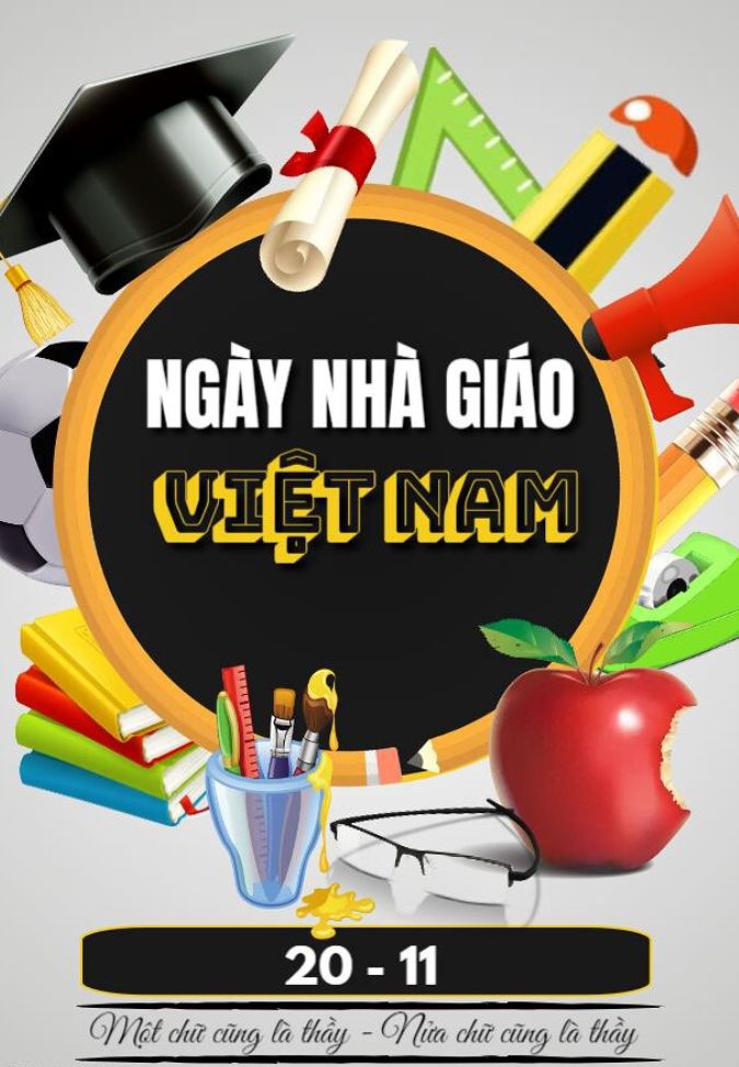 40 Mẫu thiết kế poster 20/11 ý nghĩa - Cách làm poster đẹp