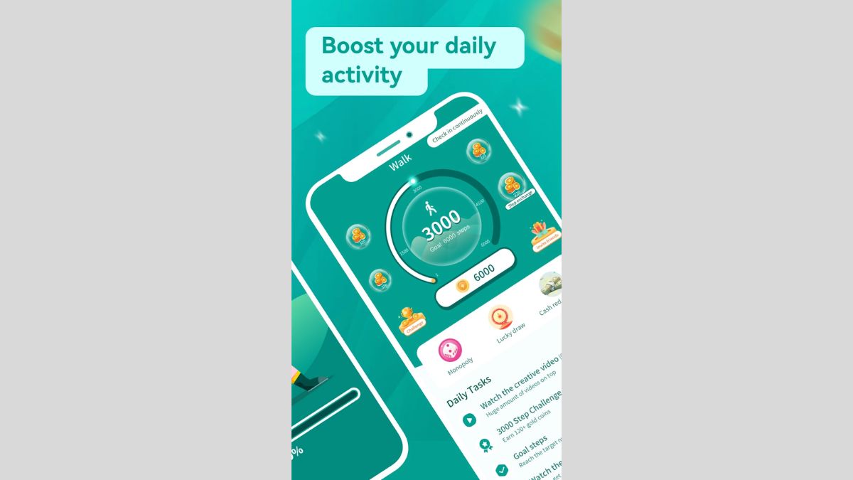 Tải Lucky Walk - Ứng dụng đi bộ kiếm tiền trên điện thoại