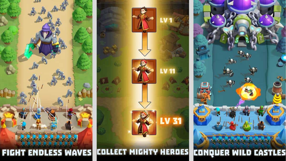 Wild Castle Tower Defense Td Game Phòng Thủ Tháp Hấp Dẫn