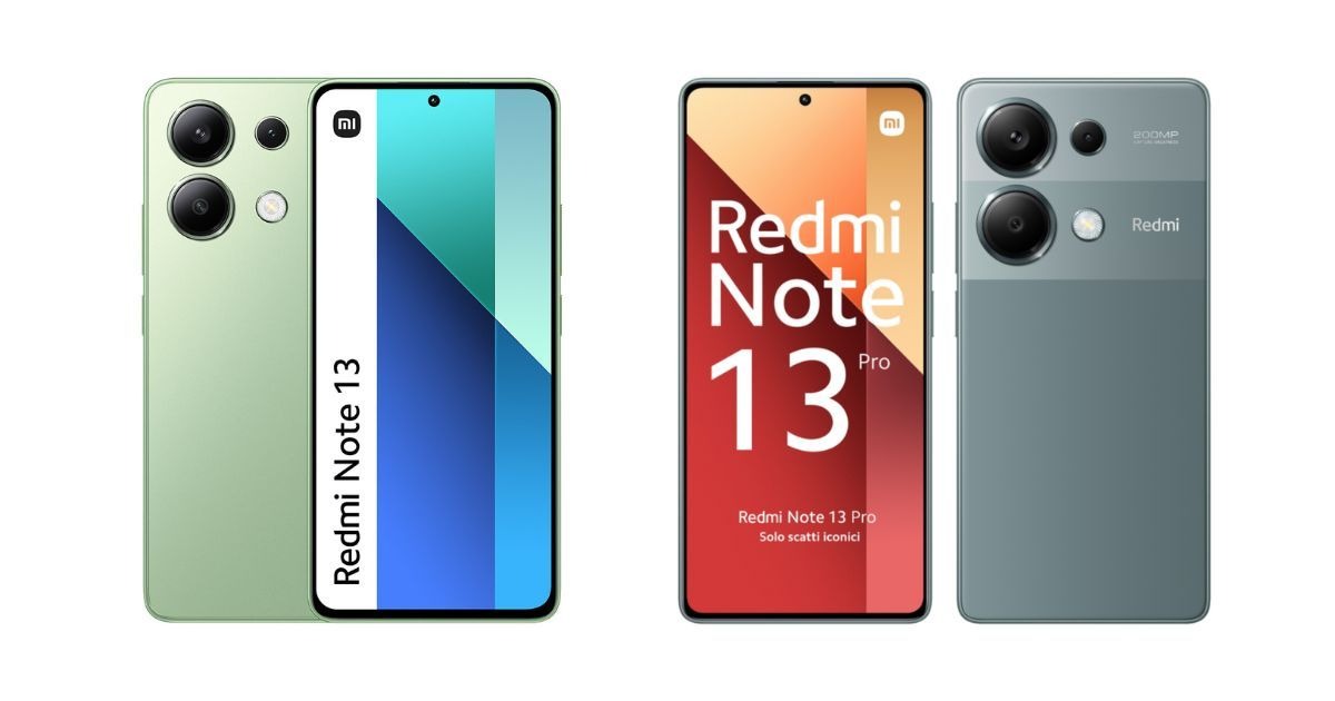 Đây là thiết kế chính thức của Redmi Note 13 4G và Redmi Note 13 Pro 4G?