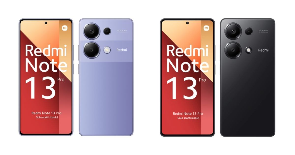Đây là thiết kế chính thức của Redmi Note 13 4G và Redmi Note 13 Pro 4G?