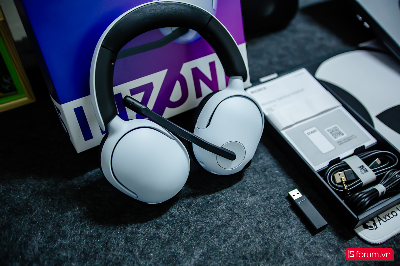 Trên tay Sony Inzone H5: Chiếc tai nghe sáng giá cho game thủ với chất ...