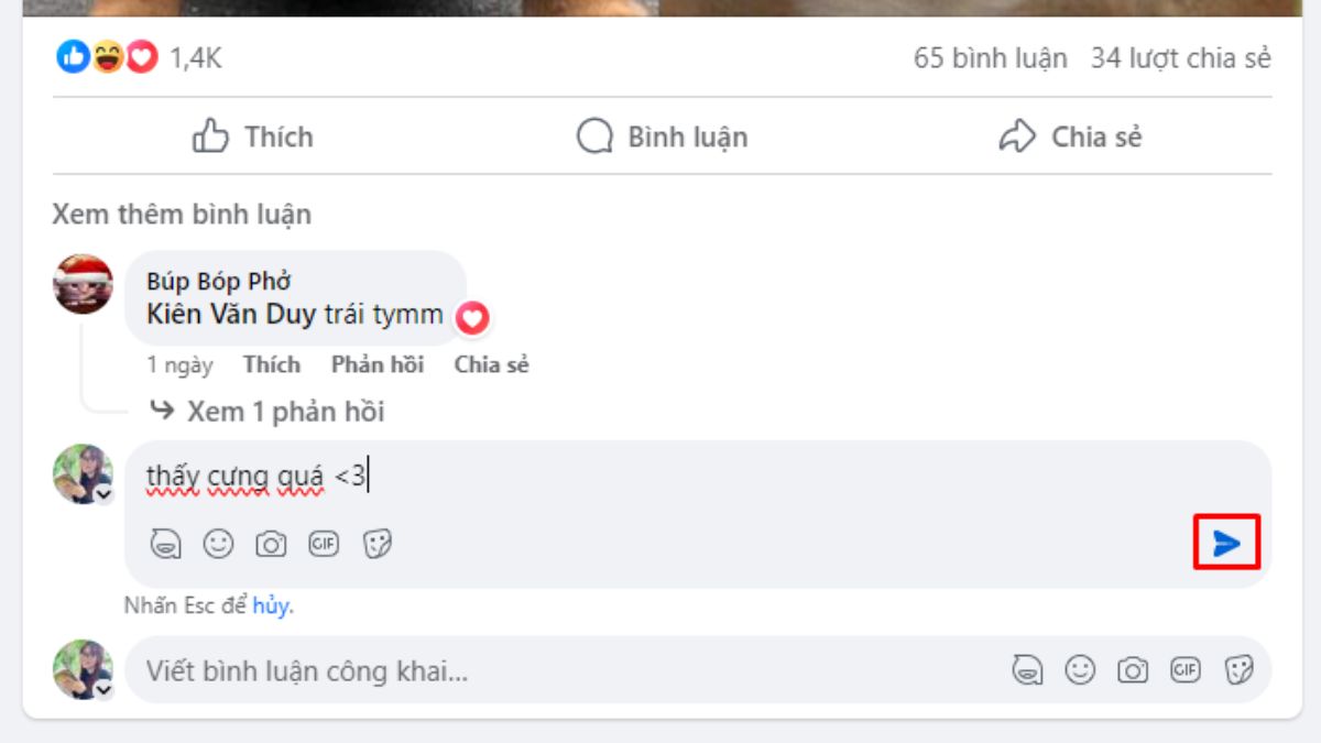 Cách chỉnh sửa bình luận Facebook trên điện thoại, máy tính