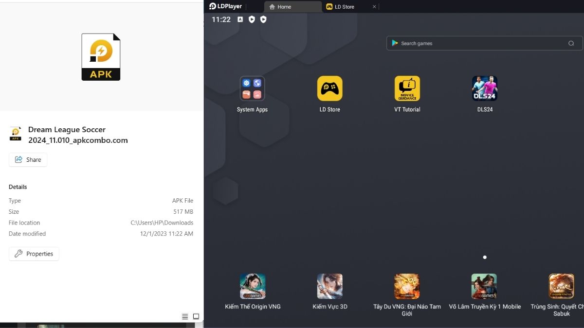 Cách tải DLS 2024 (Dream League Soccer 2024) đơn giản nhất