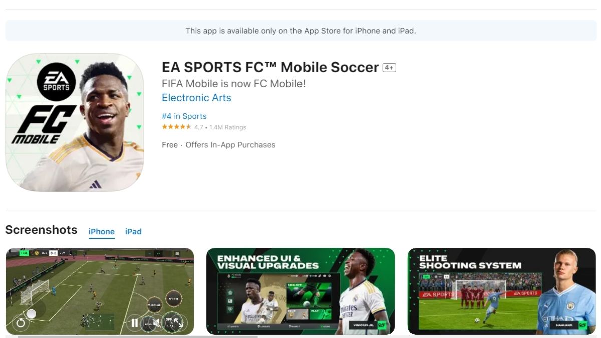 Tải EA SPORTS FC Mobile 24 trên Android, iOS, PC