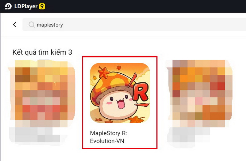 Cách chạy MapleStory R: Evolution-VN nhiều tab trên PC bằng giả lập LDPlayer cực nhẹ