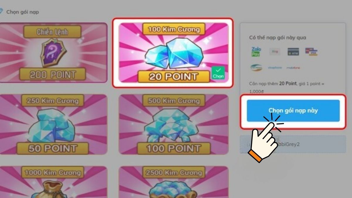 Hướng dẫn 5 cách nạp Gunpow Mobi an toàn, tiện lợi