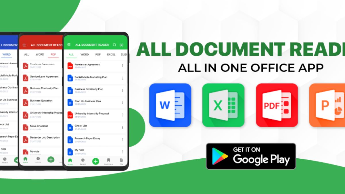 Tải Document Reader - Đọc file tài liệu Word, Excel, PDF