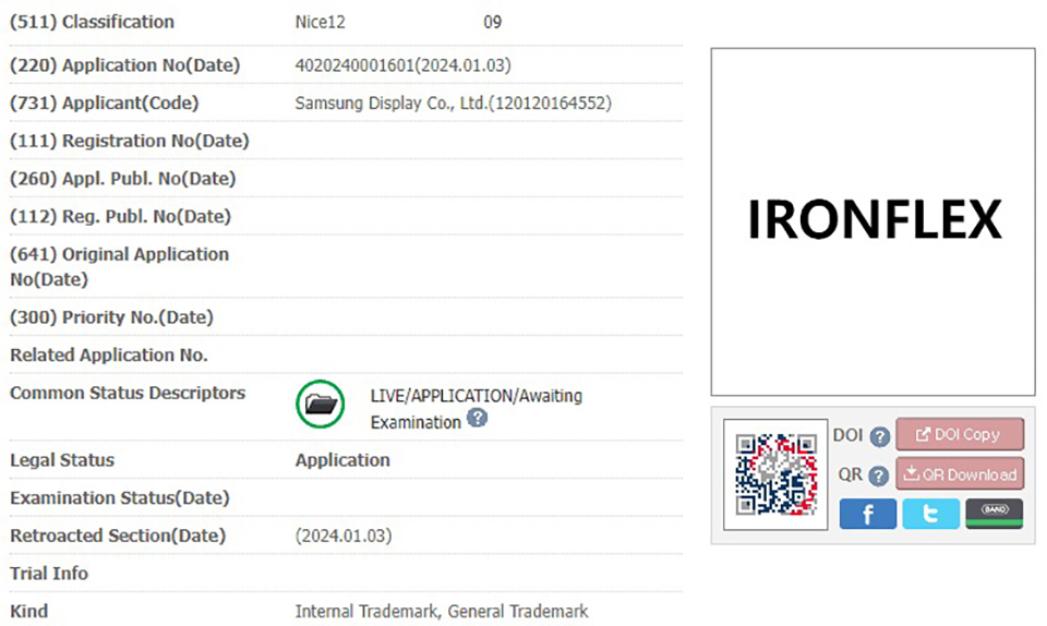 Galaxy Z Fold6 và Z Flip6 có thể sử dụng công nghệ Ironflex mới