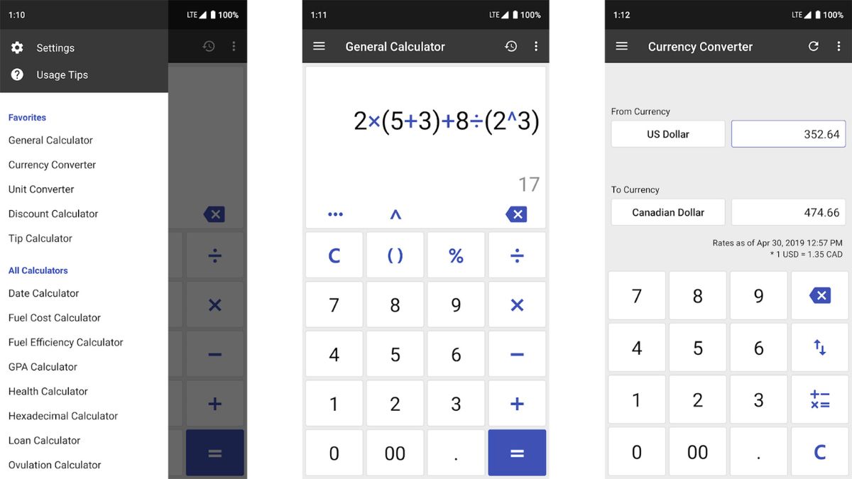 Tải ClevCalc - Ứng dụng máy tính online trên Android, iOS