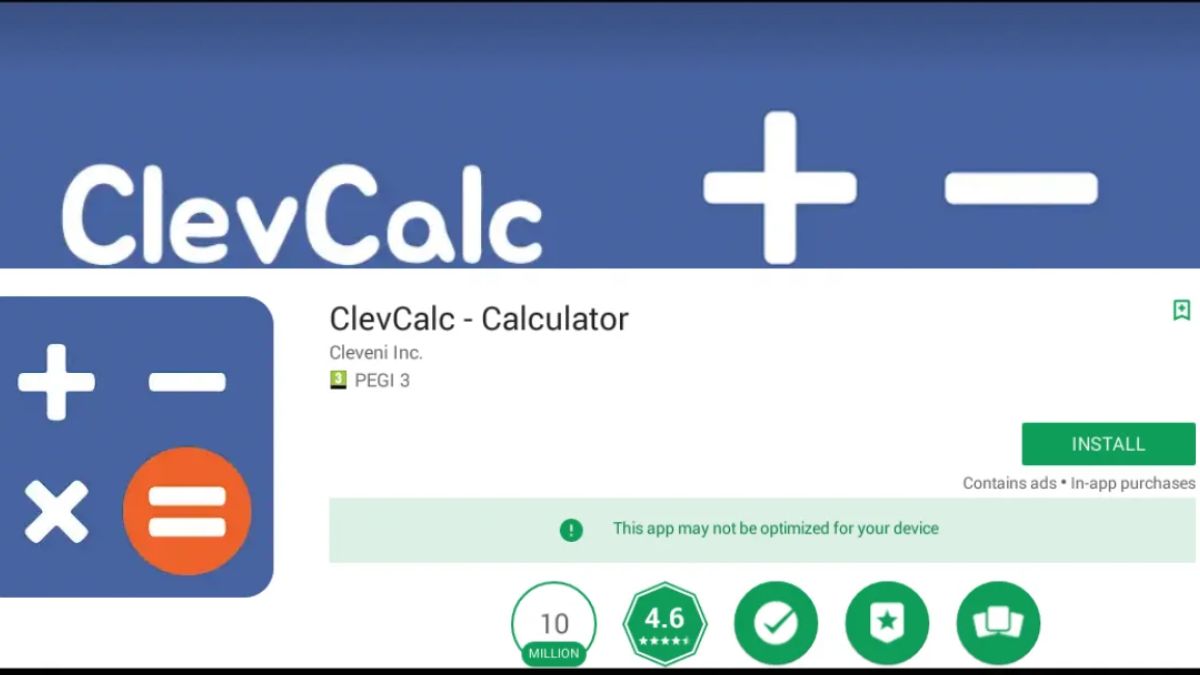 Tải ClevCalc - Ứng dụng máy tính online trên Android, iOS