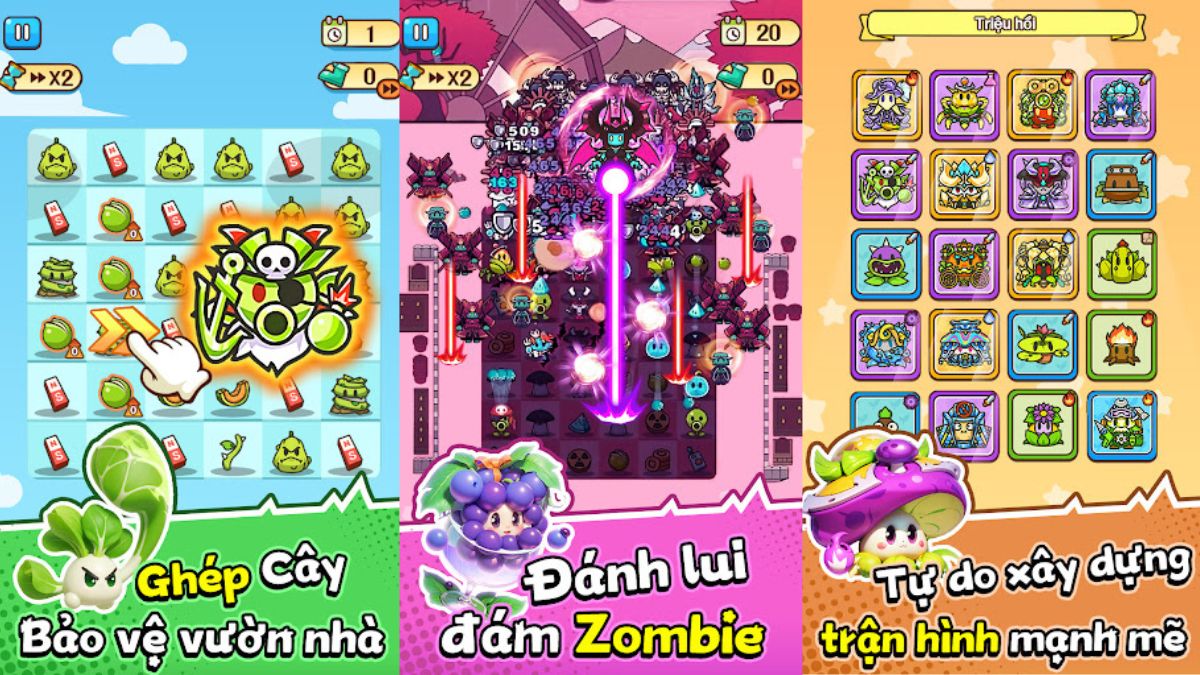 Tải Plants Warfare - Đại chiến cây đậu trên Android, iPhone