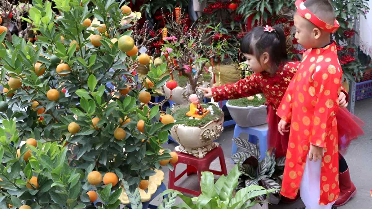 Chợ Tết - Rộn ràng nhộn nhịp không khí Tết đến Xuân về