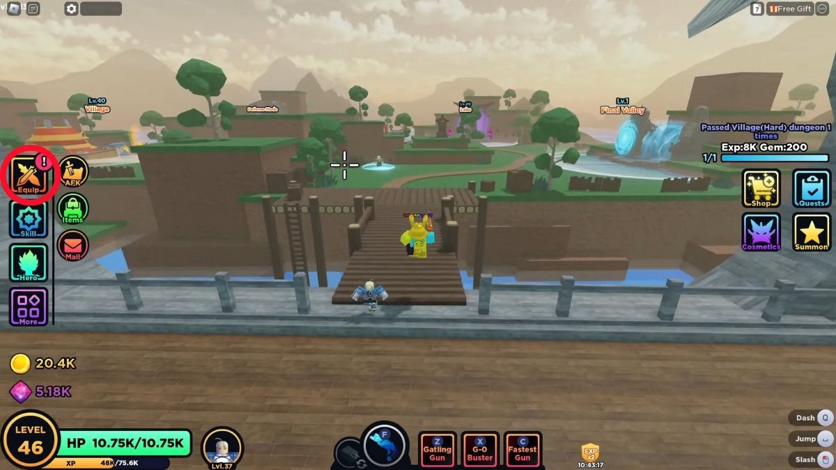 Code Anime Dungeon Fighters mới nhất 05/2024 Gems, Exp