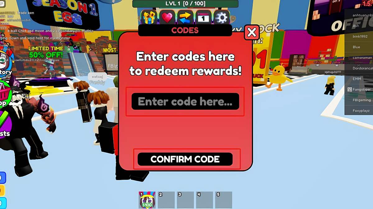 Code Circus Tower Defense mới nhất 2024 nhận quà hấp dẫn