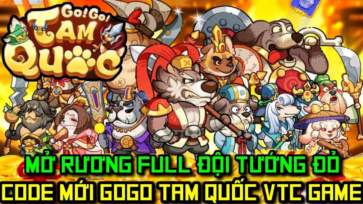 Tổng hợp code GoGo Tam Quốc mới nhất 05/2024 nhận quà VIP