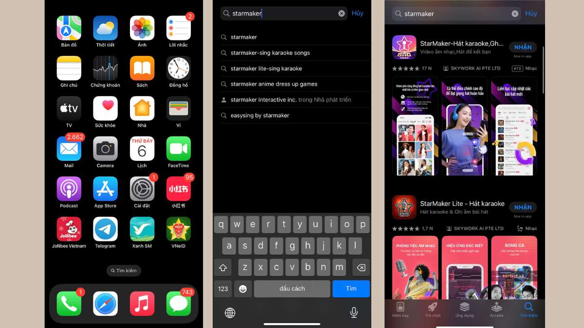 Cách tải và sử dụng StarMaker - Ứng dụng hát Karaoke online
