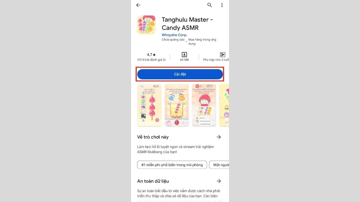 Cách tải và chơi Tanghulu Master trên điện thoại Android, iOS