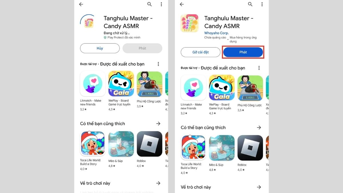 Cách tải và chơi Tanghulu Master trên điện thoại Android, iOS