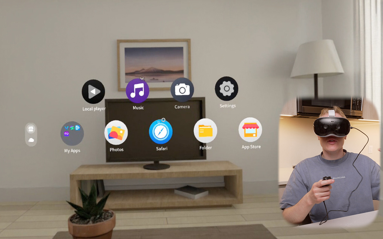 Cận cảnh Apple Vision Pro "pha-kè" 500 đô: Thiết kế giống đến 90%, đầy ...