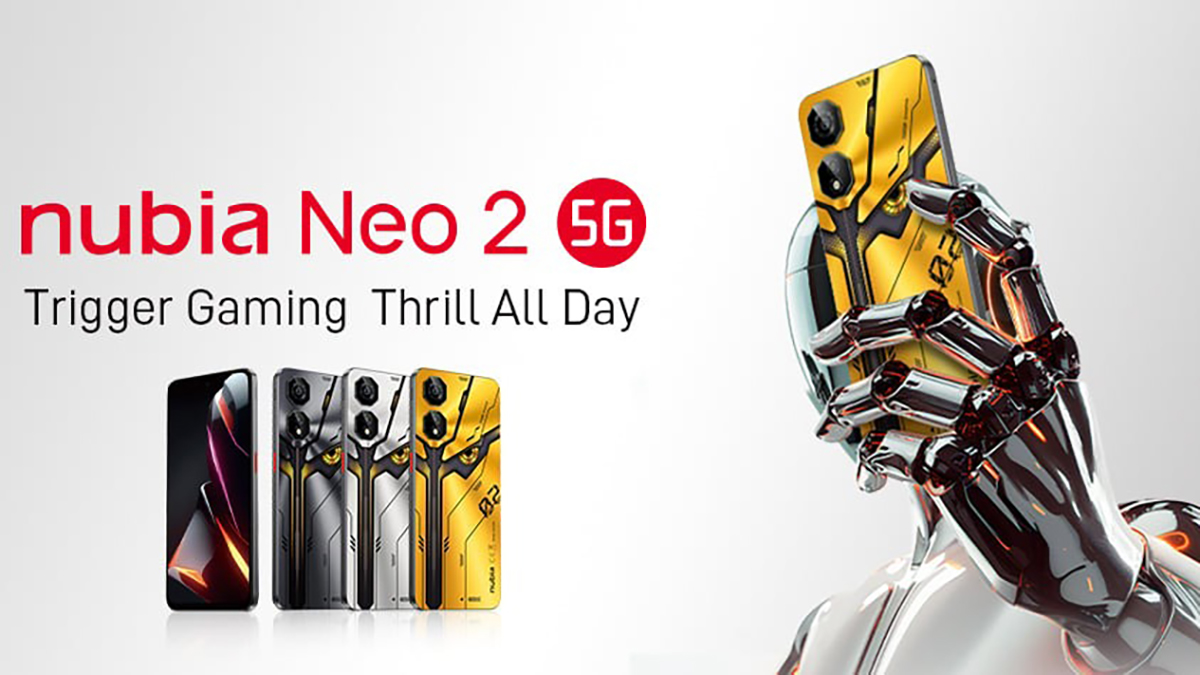 MWC 2024: Nubia Neo 2 5G ra mắt với nút triggers, pin 6000 mAh và màn hình 120Hz, giá 4.9 triệu đồng