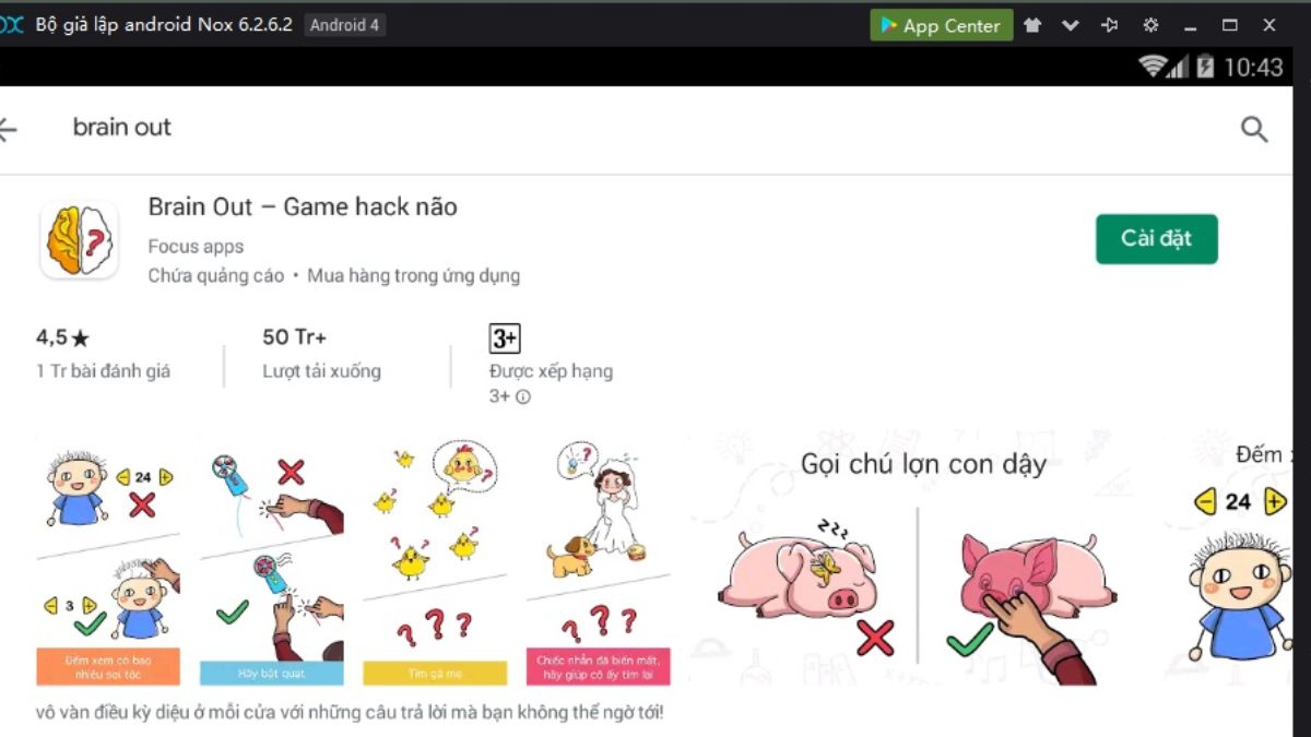Cách tải và chơi Brain Out - Game hack não cực hấp dẫn