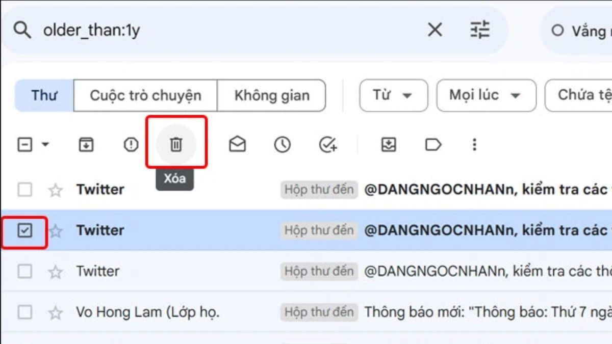 Cách giải phóng dung lượng Gmail trên điện thoại nhanh chóng