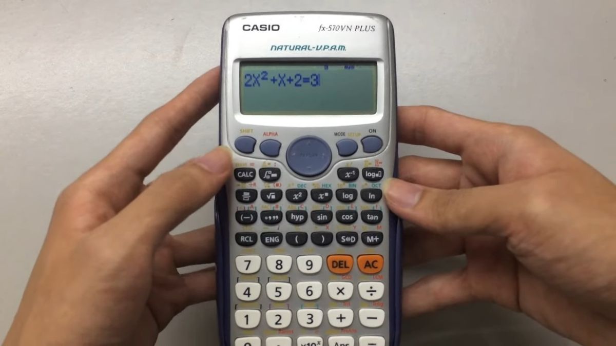 Cách sử dụng máy tính casio 570 chạy tìm ẩn x nhanh chóng