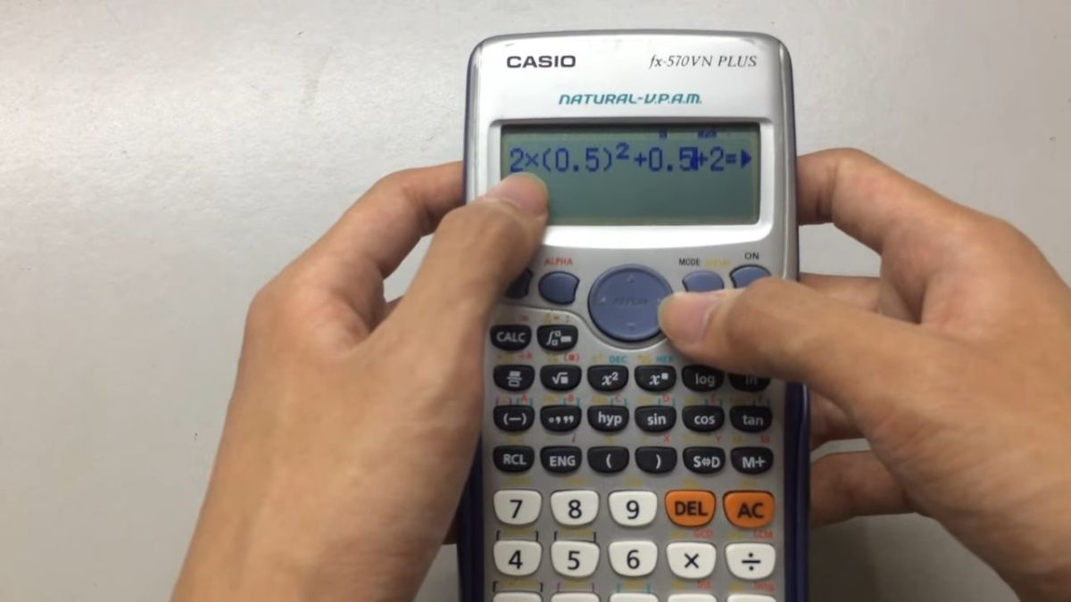 Cách sử dụng máy tính casio 570 chạy tìm ẩn x nhanh chóng
