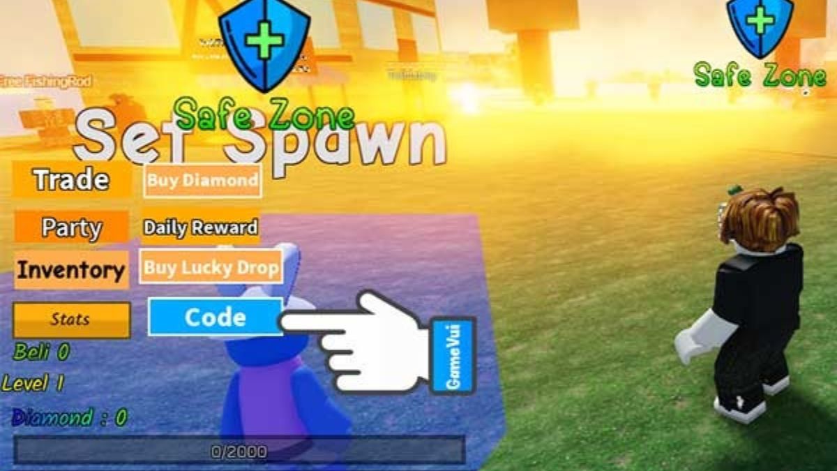 Code Rock Fruit update mới nhất 05/2024 và cách nhập