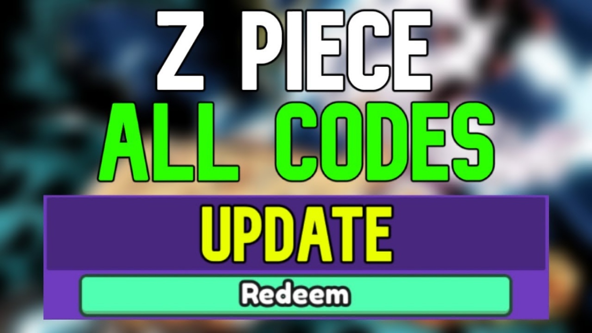 Full code Z Piece mới nhất 05/2024 nhận Gem, x2 EXP