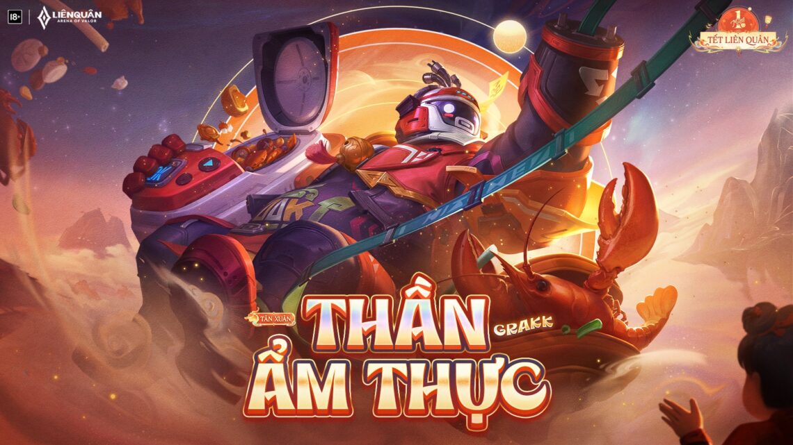 Liên Quân: Cách nhận trang phục miễn phí Grakk Thần Ẩm Thực