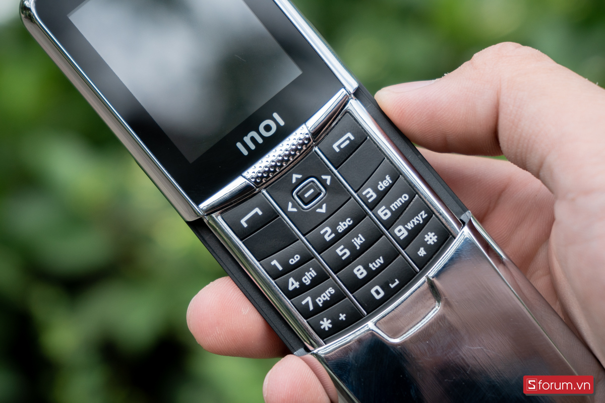 Trên tay INOI 288S: Thiết kế nắp trượt giống 8800 huyền thoại, có 4G ...