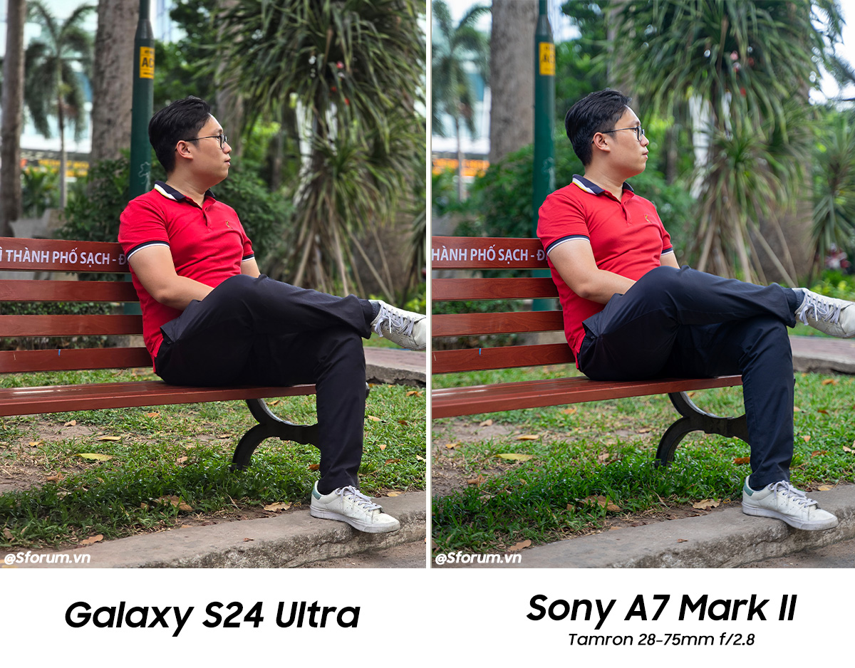 Mang Galaxy S24 Ultra đi đụng độ "già gân" 10 năm tuổi Sony A7 Mark II: Liệu kèo này có cân?