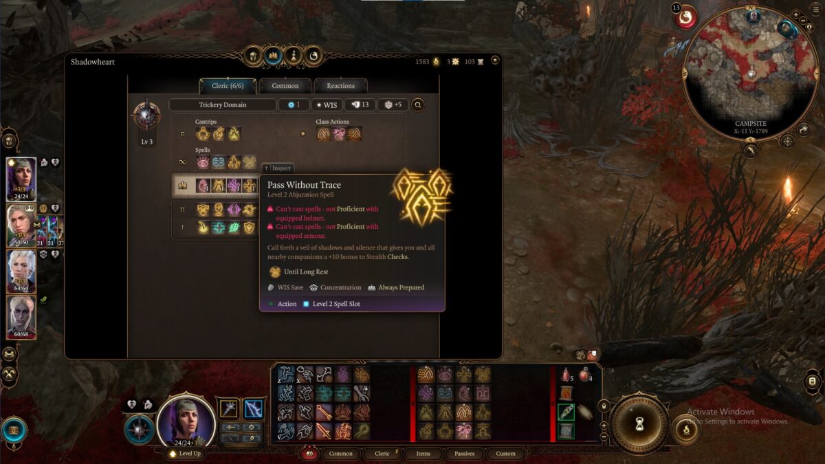 Top 10 phép thuật mạnh mẽ nhất mà bạn nên học sớm trong Baldur's Gate 3