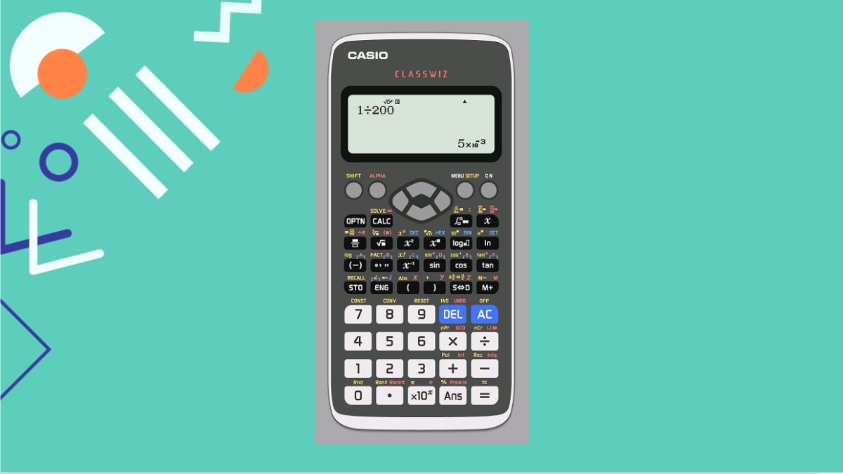 Cách bật chữ Math trên máy tính Casio FX580VN PLUS