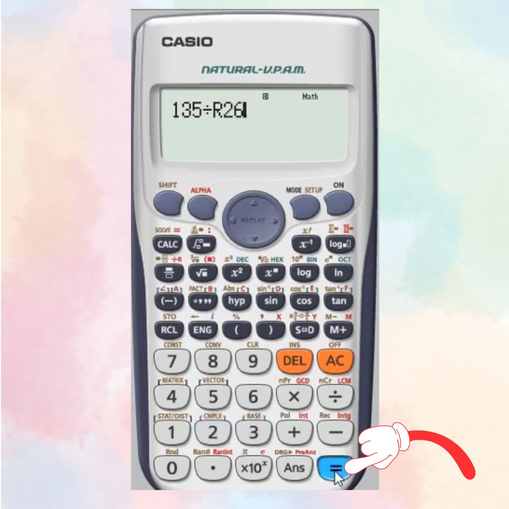 Cách tìm số dư trên máy tính Casio 580 nhanh chóng và dễ dàng