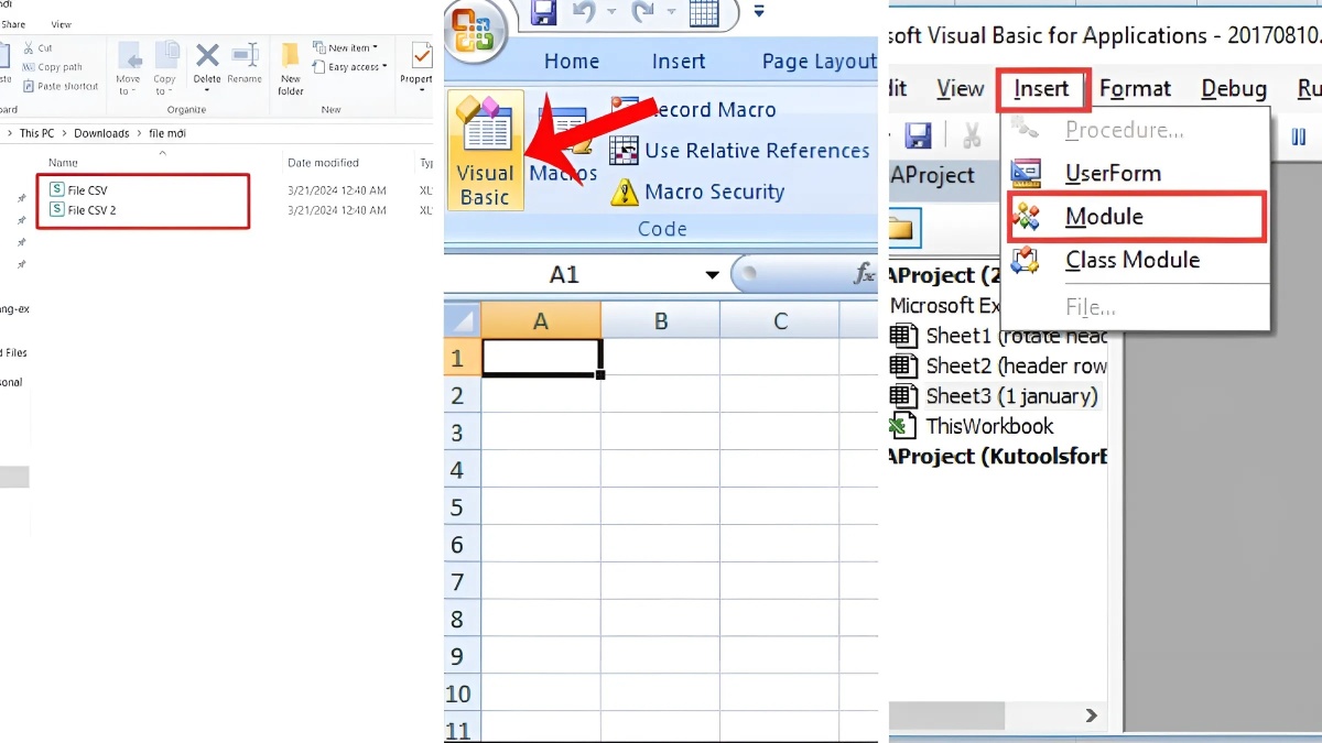 Chuyển CSV sang Excel online miễn phí và đơn giản nhất