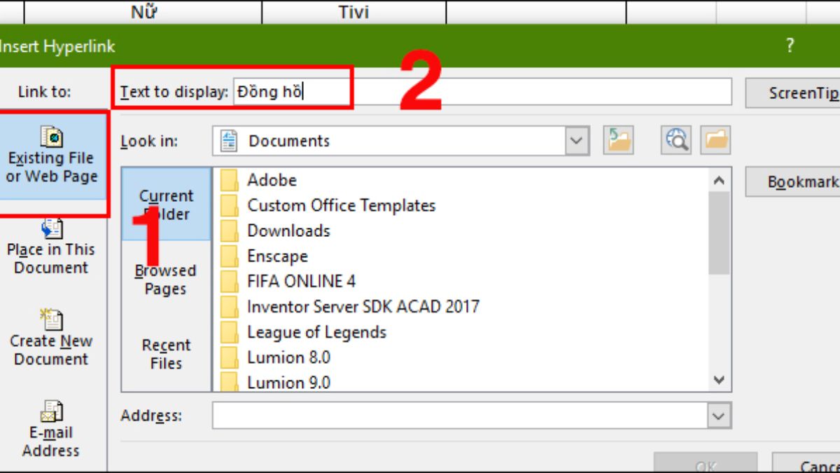 Cách sử dụng hàm Hyperlink trong Excel có ví dụ chi tiết