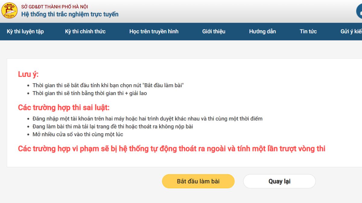 HaNoi Study là gì? Cách đăng nhập và thi HaNoi Study online