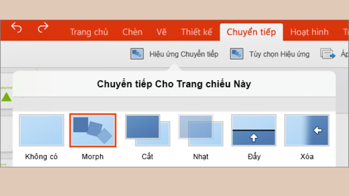 Cách sử dụng hiệu ứng Morph trong Powerpoint đơn giản, hiệu quả