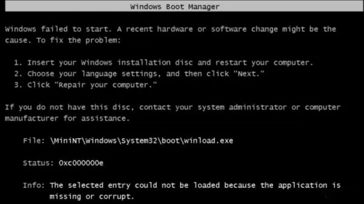 5 cách khắc phục lỗi Windows Boot Manager hiệu quả