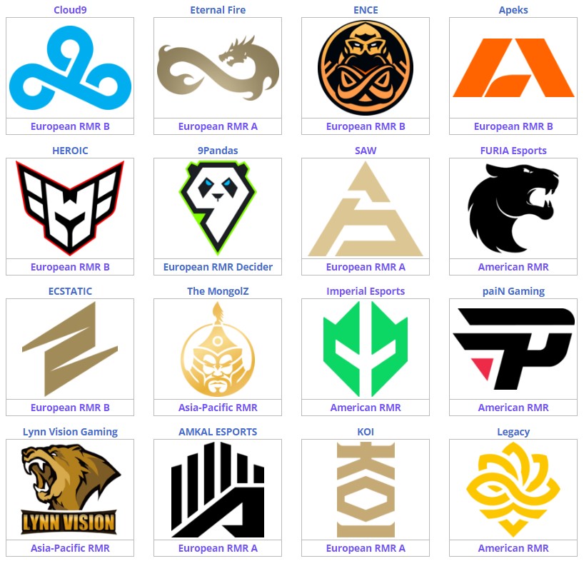 24 đội tuyển Counter-Strike 2 sẽ góp mặt tại PGL Major Copenhagen 2024 ...